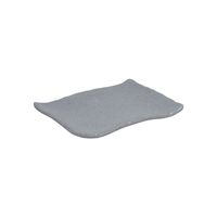 Plato Rectangular Gris - Estrasoluciones