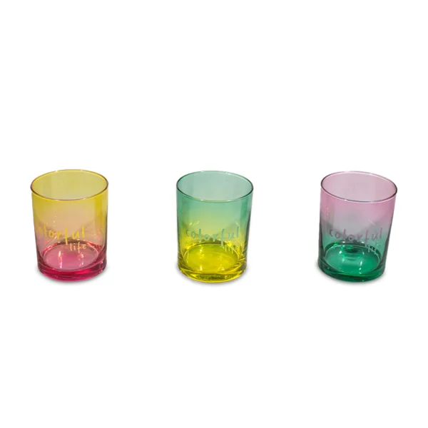 Set 3 Vasos Con Diseños Surtido - Estrasoluciones