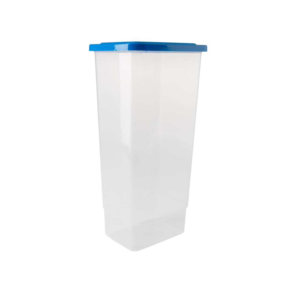 Recipiente Basico Alto 3L Azul - Estrasoluciones