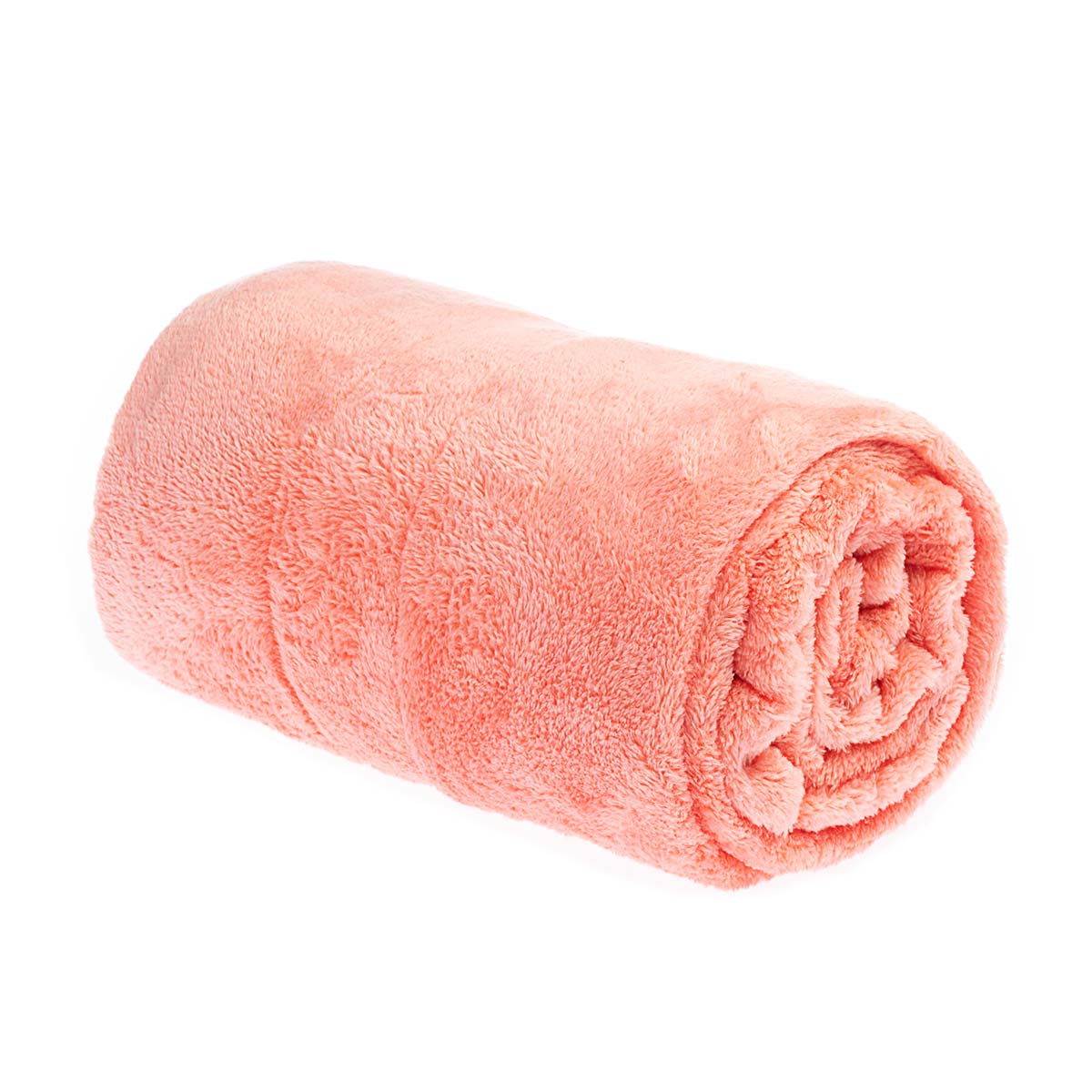 Cobija Viajera Fleece Living Coral 100 x 150 - Estrasoluciones